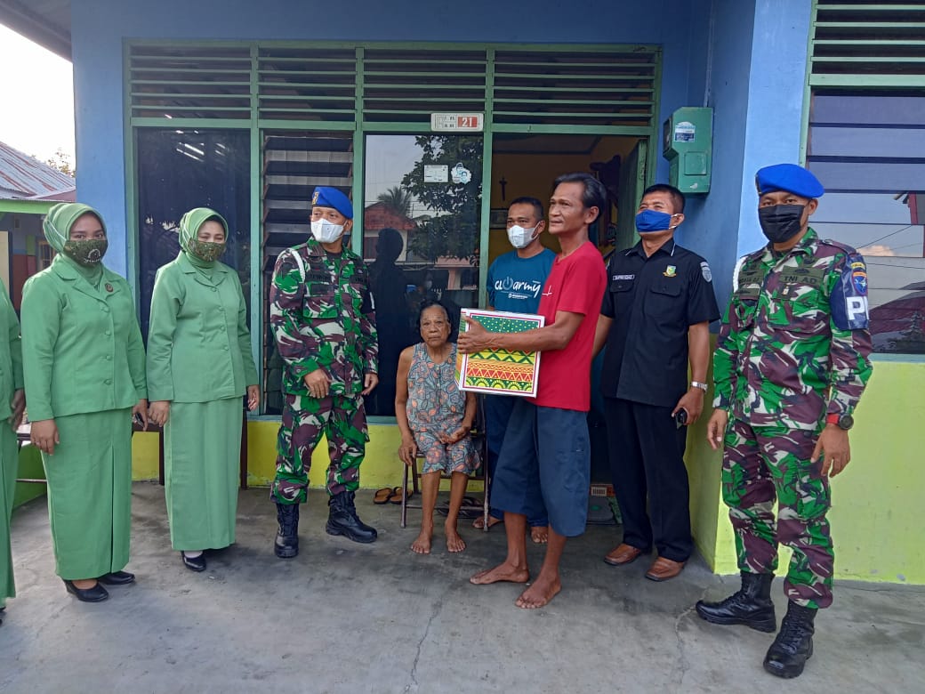 Denpom XII/2 PLK Gelar Anjangsana dan Baksos Meriahkan HUT POMAD ke-75