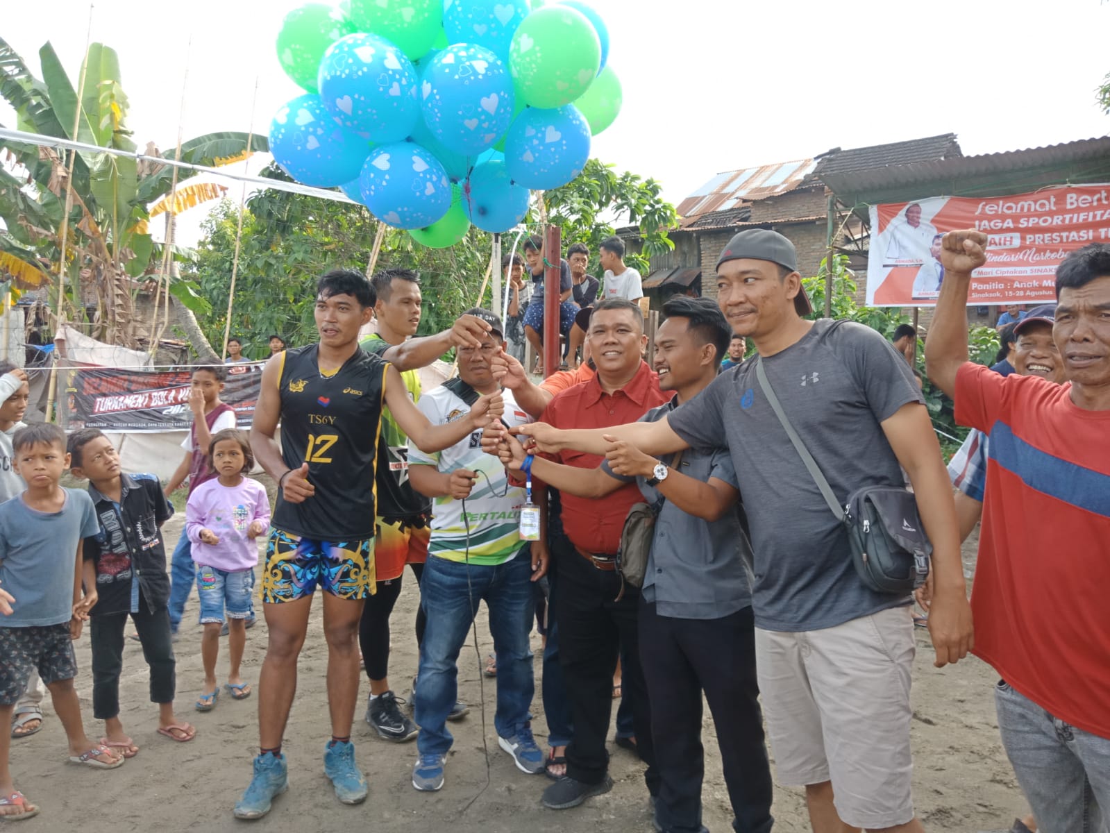 Berdampak Positif, Timbul Jaya Sibarani Apresiasi Turnamen Bola Voli ...