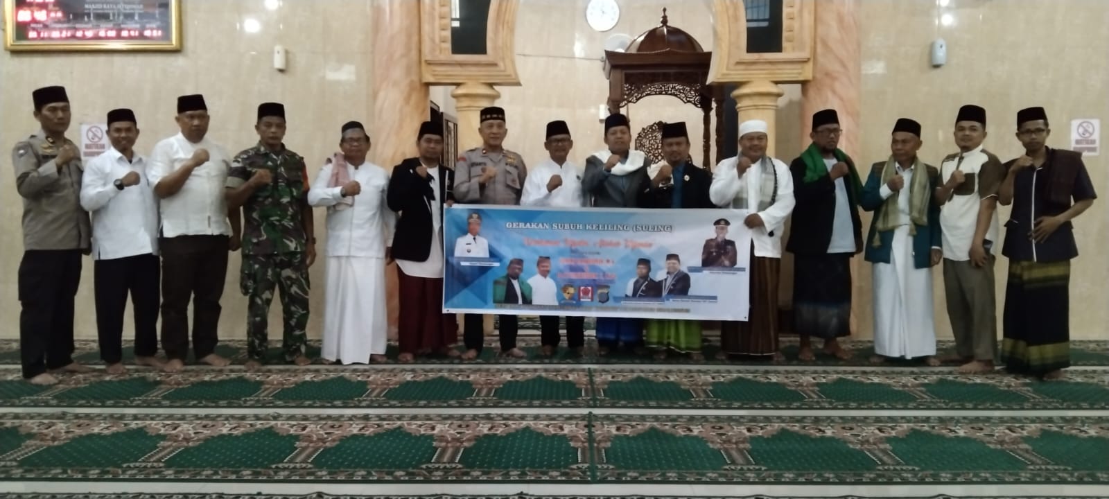 Polres Simalungun Gelar Safari Subuh Keliling dan Tausiyah