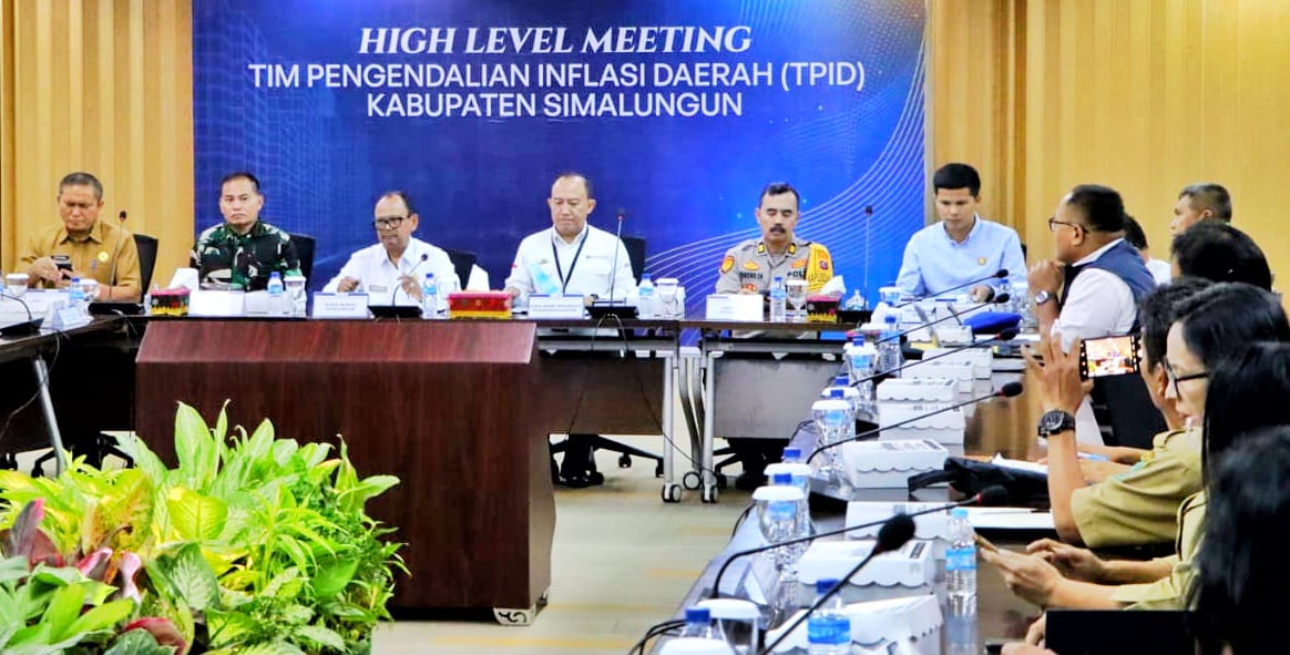 Wakil Bupati Simalungun Buka Rakor HLM TPID Tahun 2024